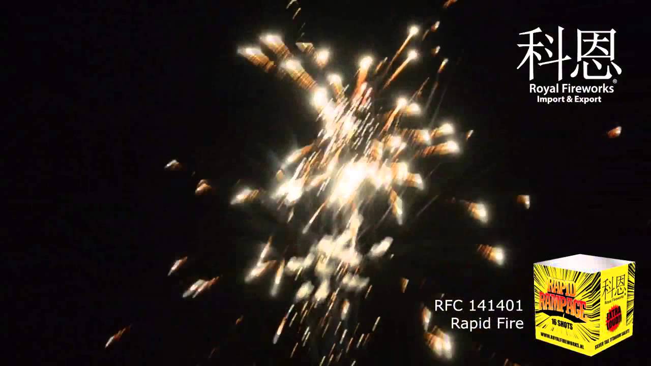 Bredavuurwerk - RFC 141401 Rapid Rampage (Royal Fireworks) - YouTube