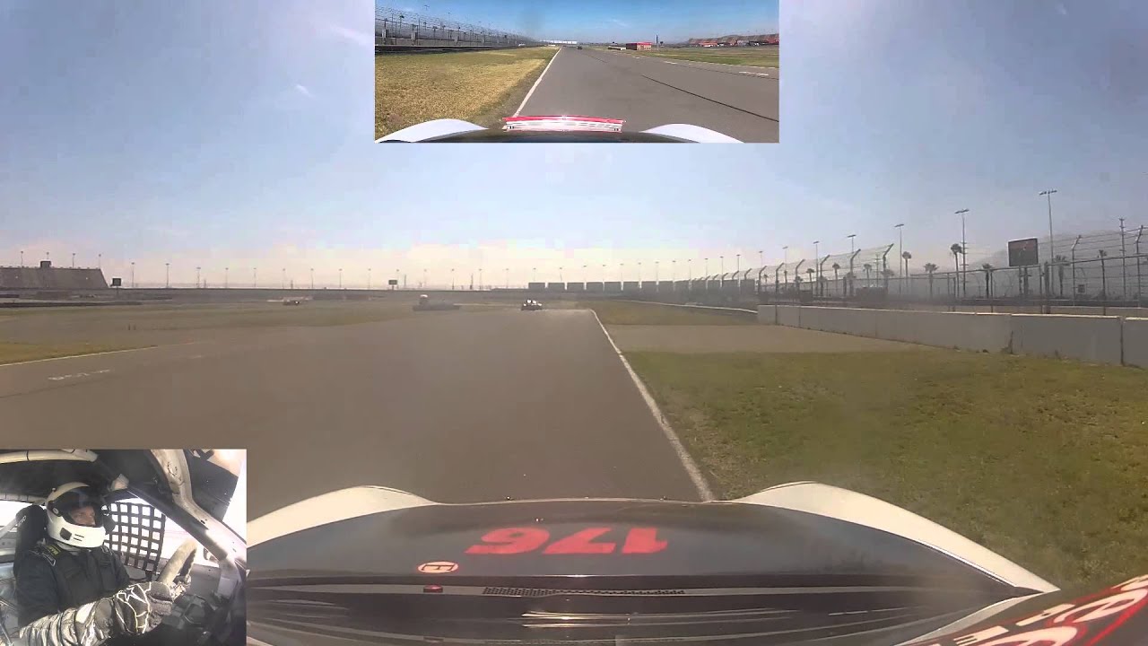 Nathan Johnson racing - 2014 POC Cup Race #13 - Auto Club Speedway ...