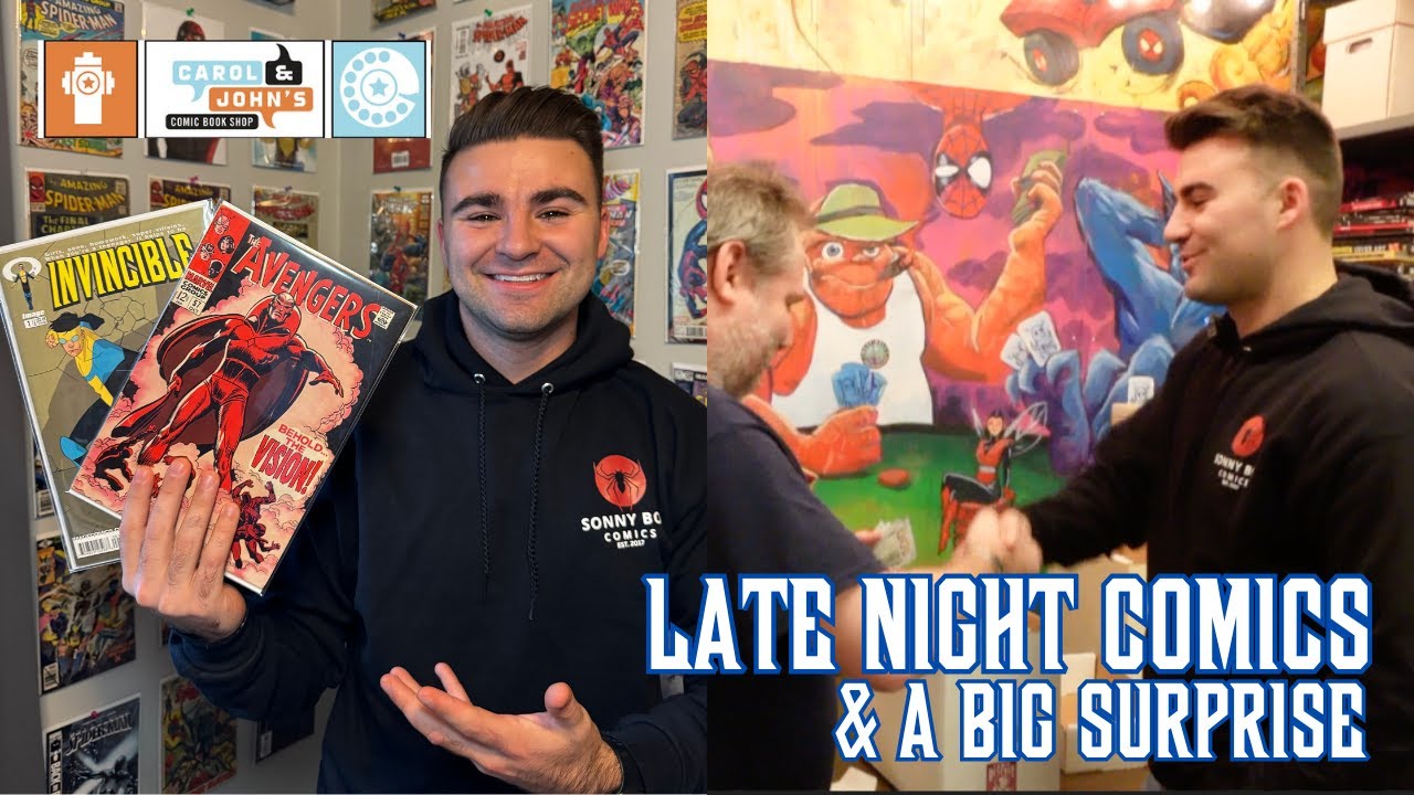 LATE NIGHT COMICS & A MASSIVE PURCHASE! - YouTube