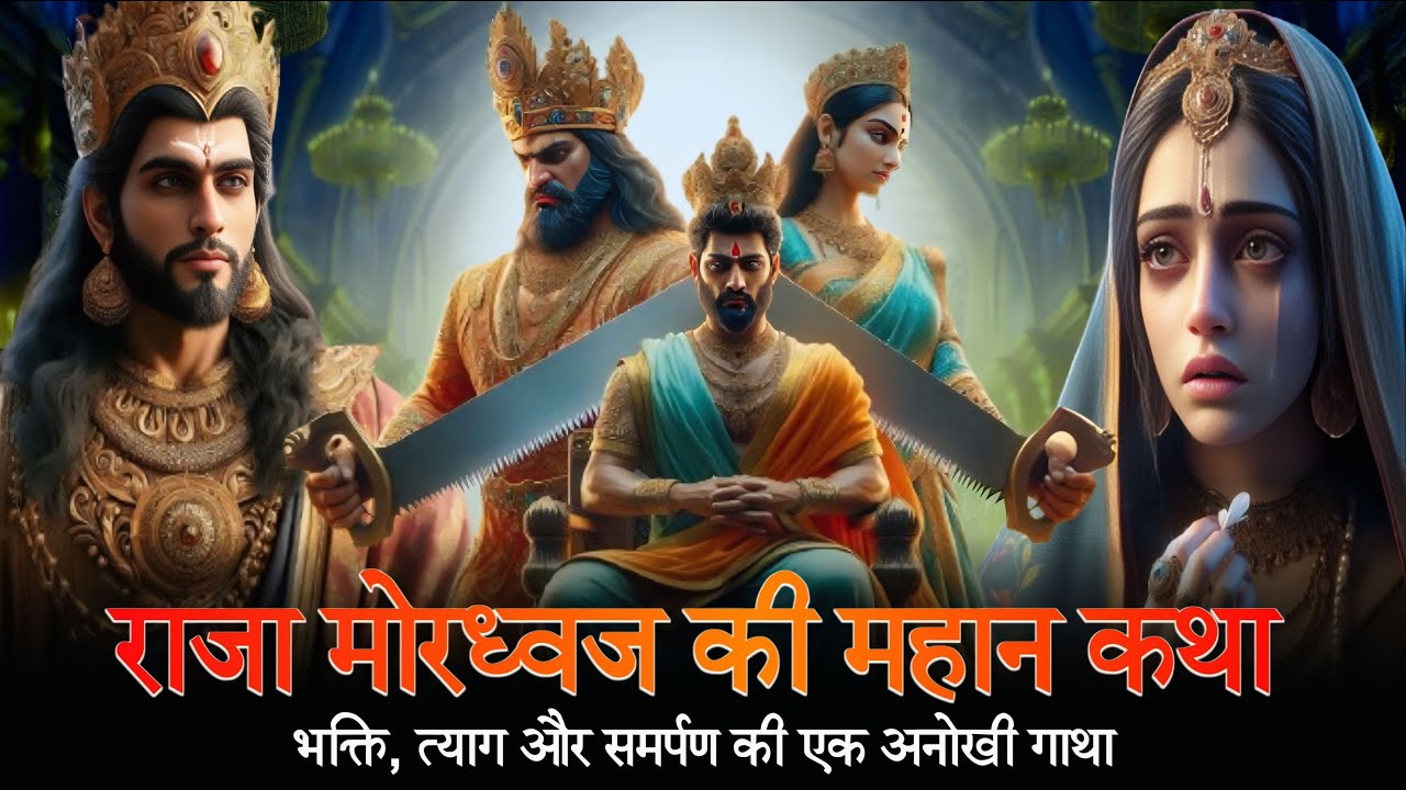 राजा मोरध्वज की महान त्याग गाथा | अपने पुत्र का बलिदान क्यों दिया ...