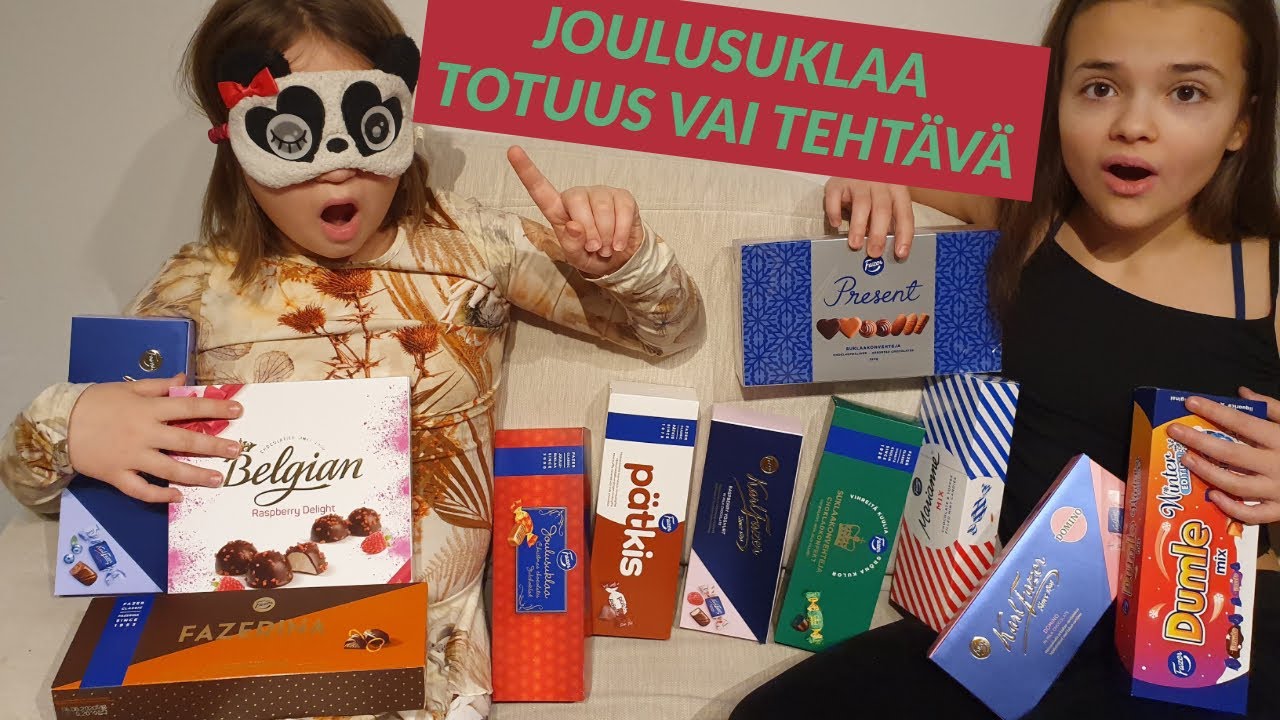 JOULUSUKLAA TOTUUS VAI TEHTÄVÄ jos vastaat väärin... - YouTube