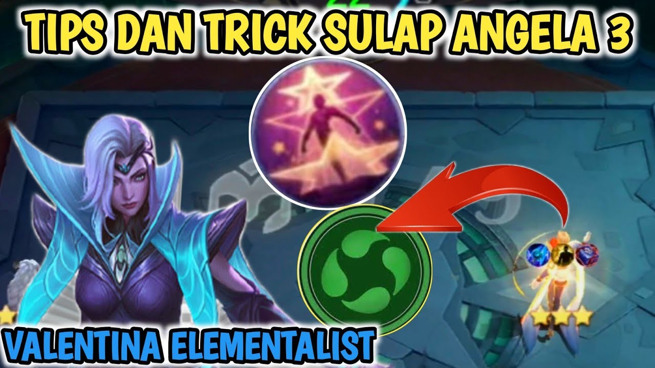 HYPER VALENTINA ELEMENTALIST PASTI CEPET B3 | ANGELA SKILL 3 MAGIC ...