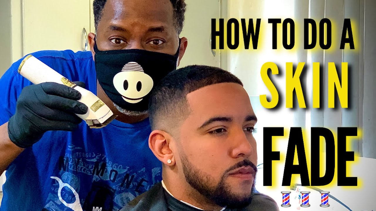 How To Do A Skin (Drake) Fade | Barber Tutorial | Garrick Dixon - YouTube