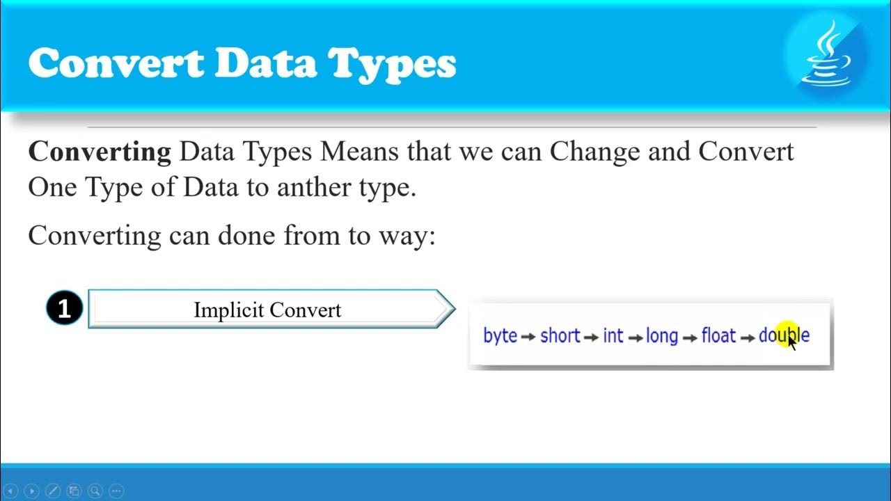 Java Lecture 5 Static variable and Converting Types - YouTube