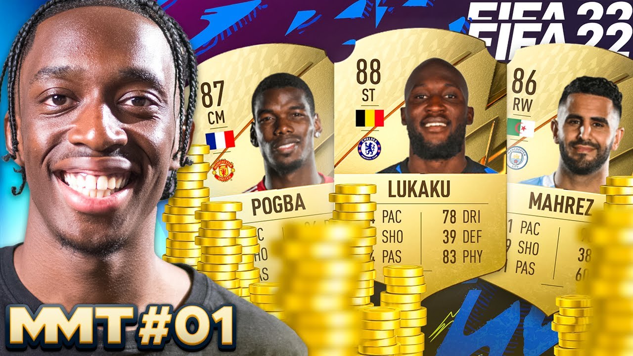 IT'S FINALLY HERE! MANNY'S MONEY TEAM!🤑🥳💲 FIFA 22 EP #1 # ...