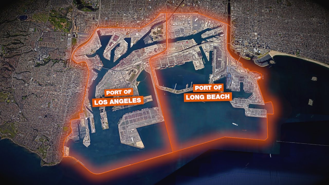 Port Of Los Angeles | The World's Most Unusual Port - YouTube
