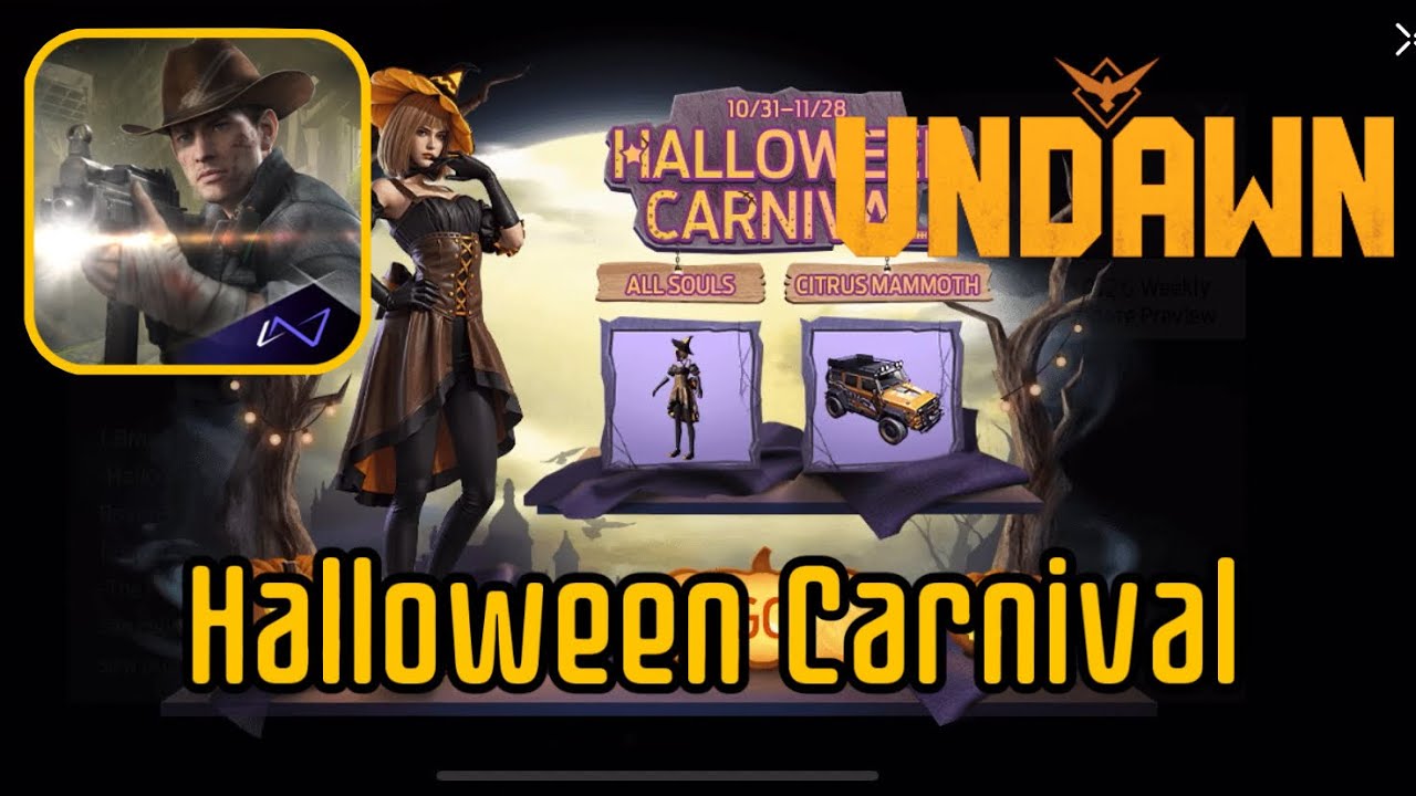 UNDAWN Mobile | Halloween Carnival | - YouTube