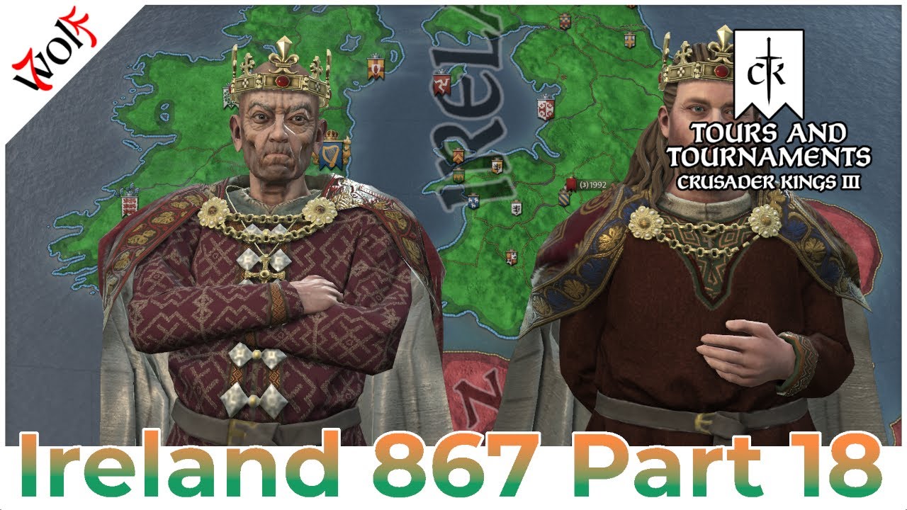 Ck3 Tours & Tourneys - Ireland 867 Part 18 | An English Affair - YouTube