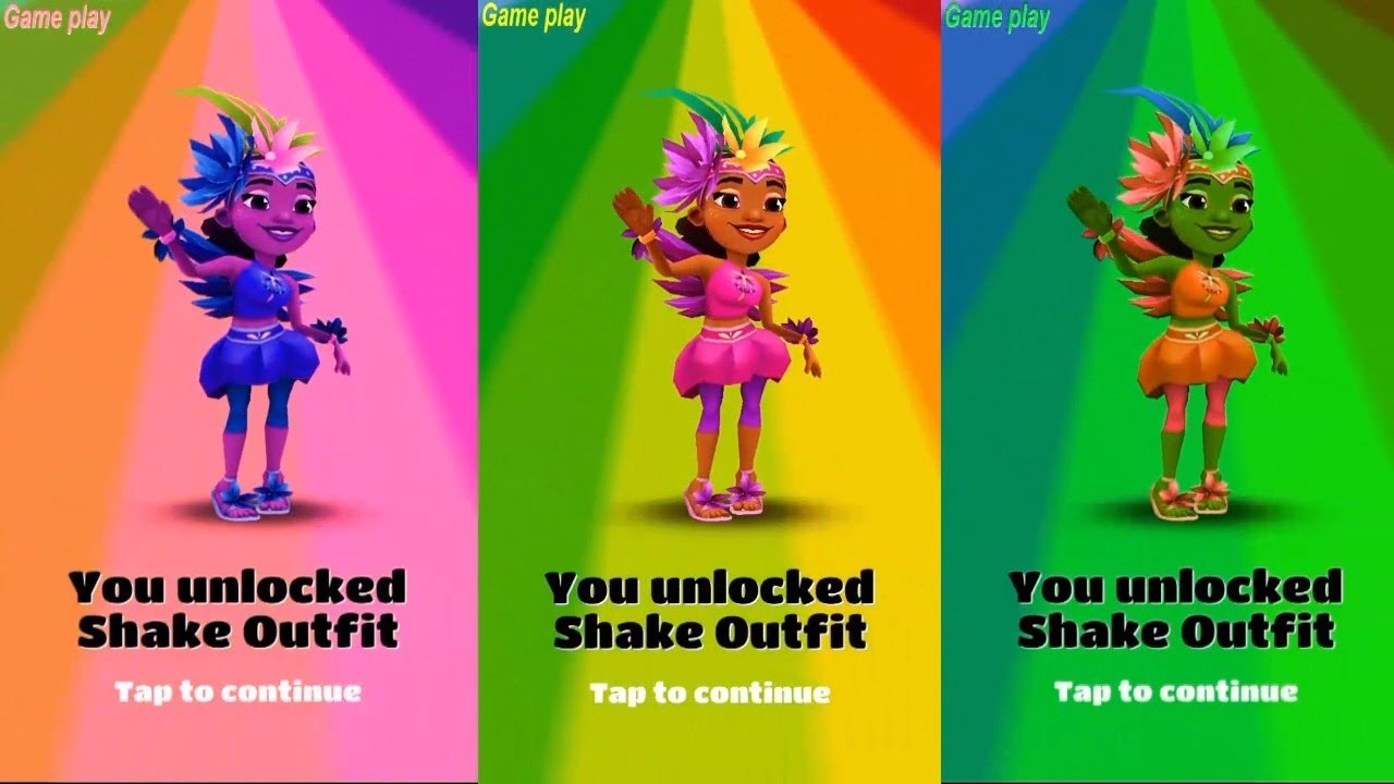 Colors Reaction Compilation Subway Surfers World Tour Hawaii Ipad ...