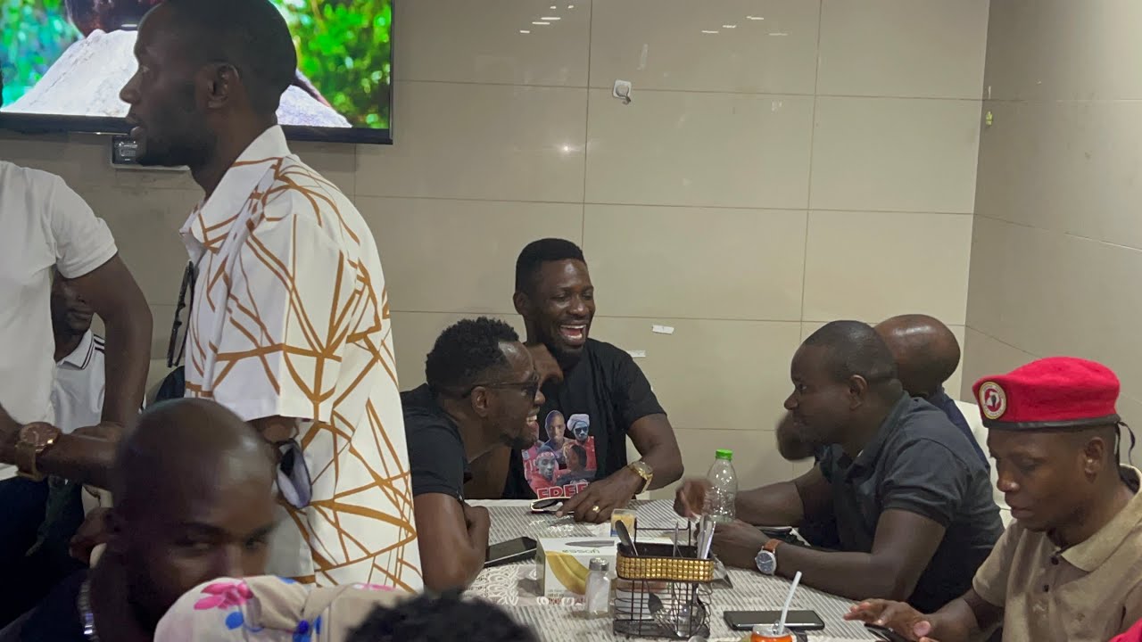#BobiWine Akyankalanyiza Mpombo African Restaurant E Dubai Laba Essanyu ...
