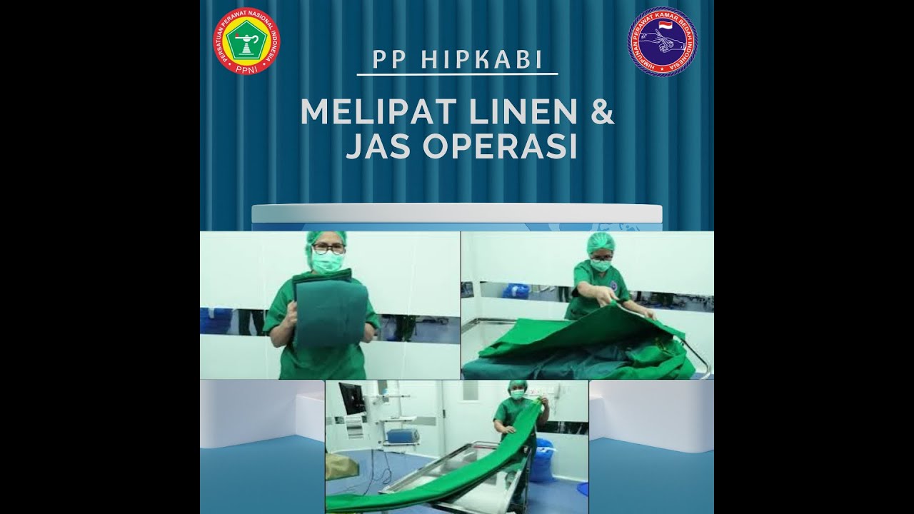 MELIPAT LINEN DAN JAS OPERASI - YouTube
