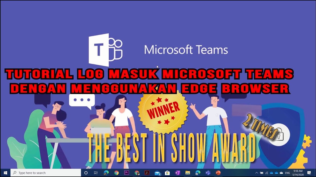 Tips dan Tutorial Log Masuk Teams Dengan Menggunakan Microsoft Edge - YouTube