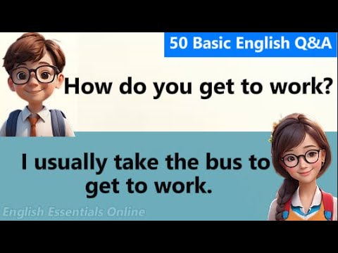 50 Basic Most Common English Questions & Answers | English Speaking ...