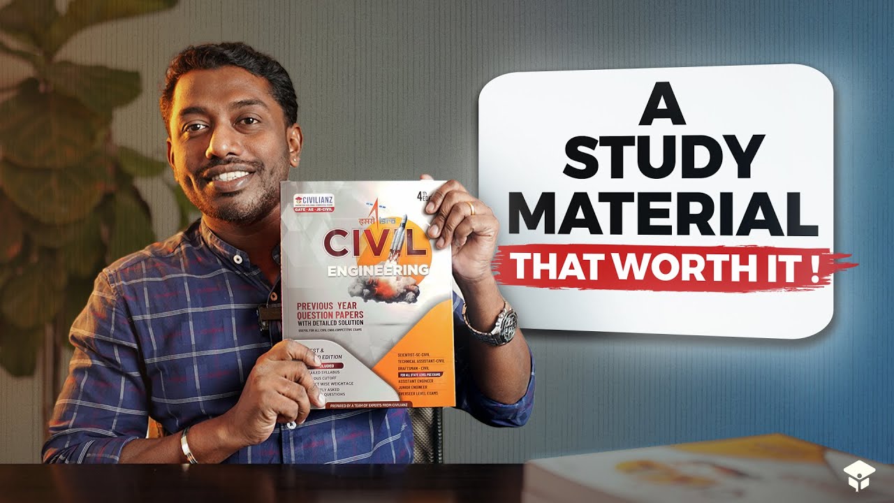 Best Study Material | ISRO Civil | Useful for RRB, SSC | Civil Engineering | Civilianz - YouTube