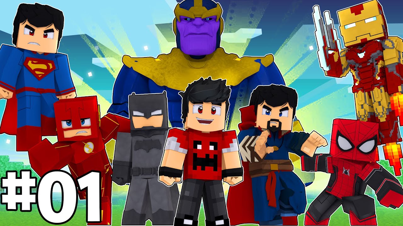 Minecraft: *NOVA* SERIE (incrível) - HERÓIS Ep.01 ‹‹ P3DRU ›› - YouTube