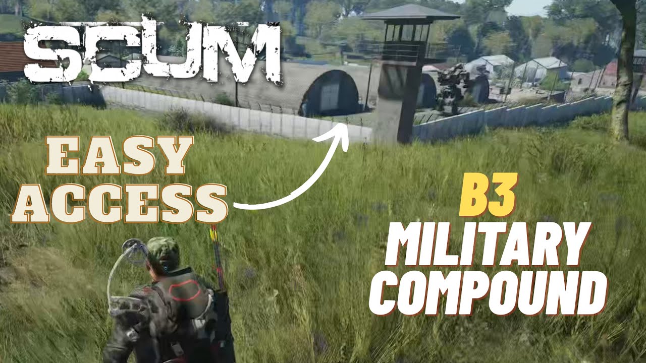 Easy Access to B3 Military Compound for New Players (No Detection ...