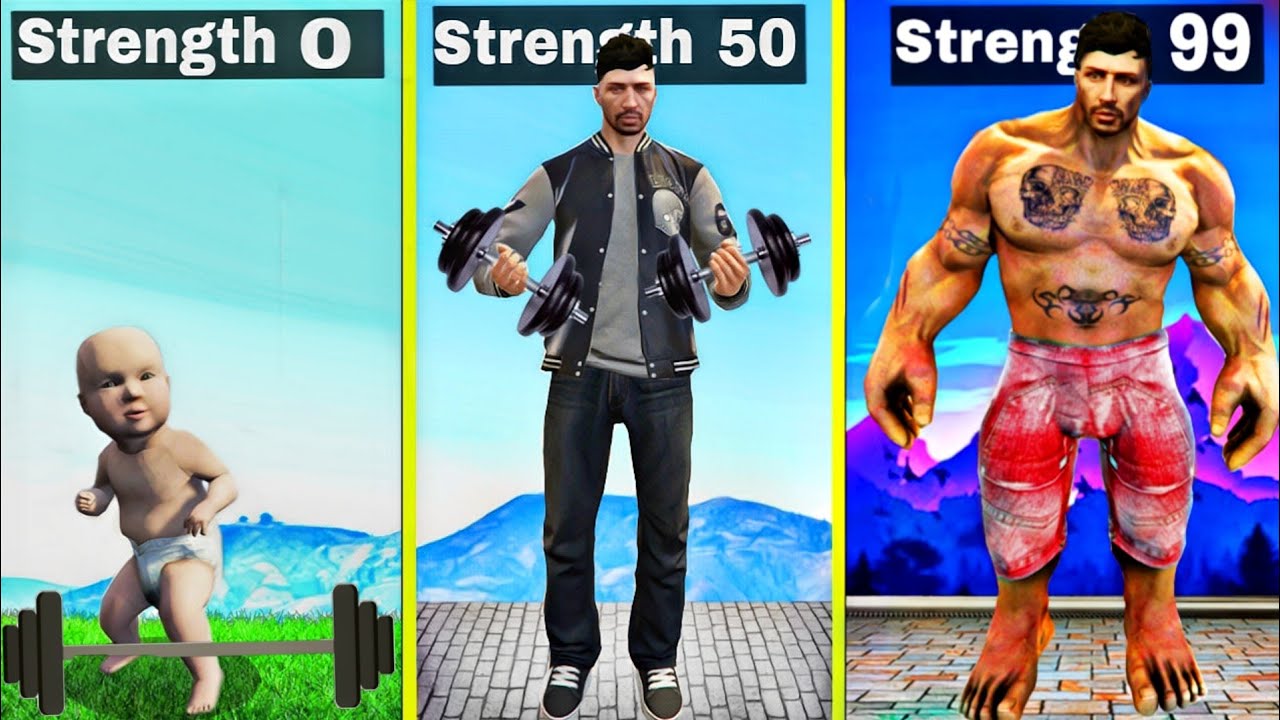 Upgrading Into The STRONGEST MAN In GTA 5 (GTA 5 MODS) - YouTube