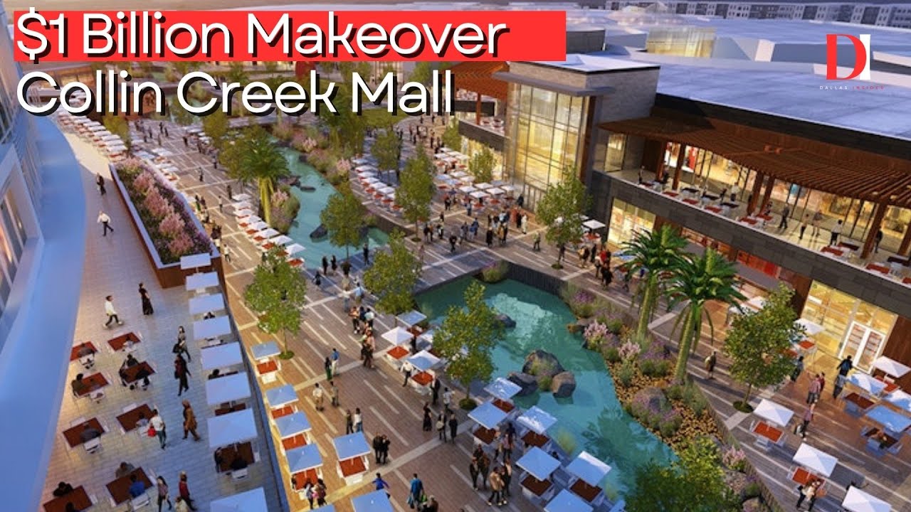 Collin Creek Mall's $1 Billion Makeover: Plano’s Next Big Thing - YouTube