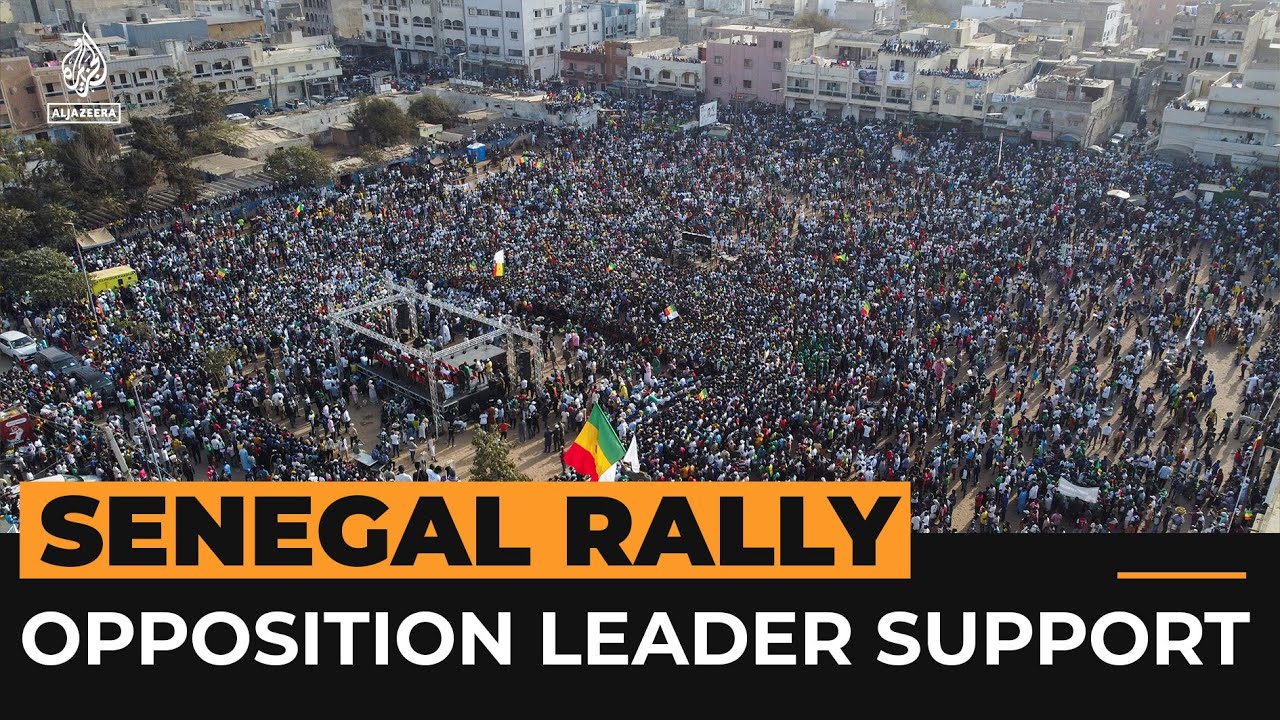 Huge rally in support of Senegal opposition leader Sonko | Al Jazeera ...