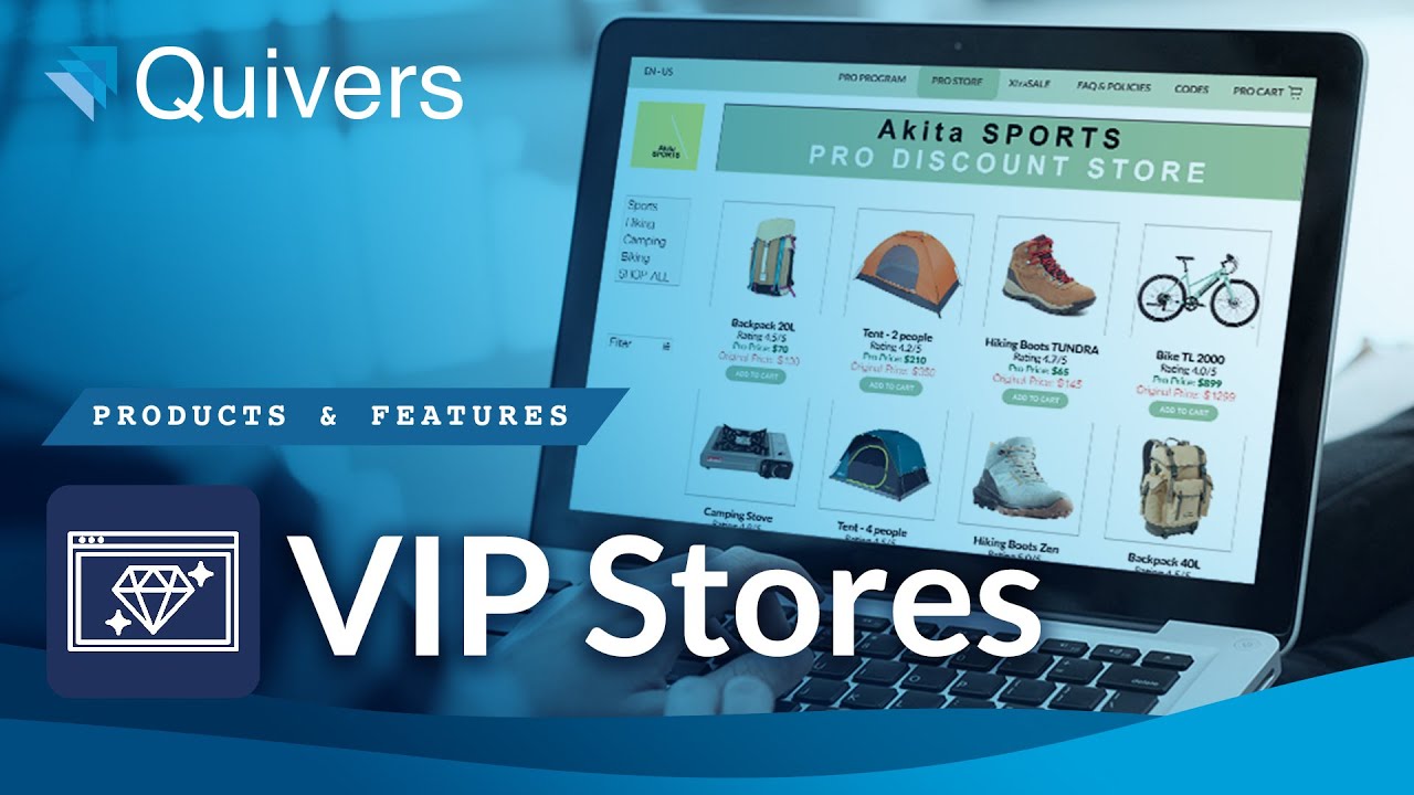 Quivers VIP Stores - YouTube