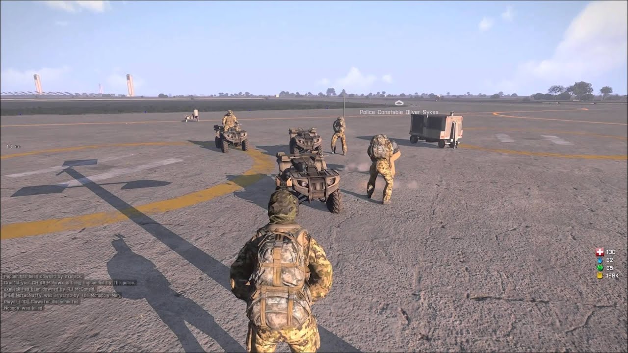 Mohawk and 3 Quadbike riders - YouTube