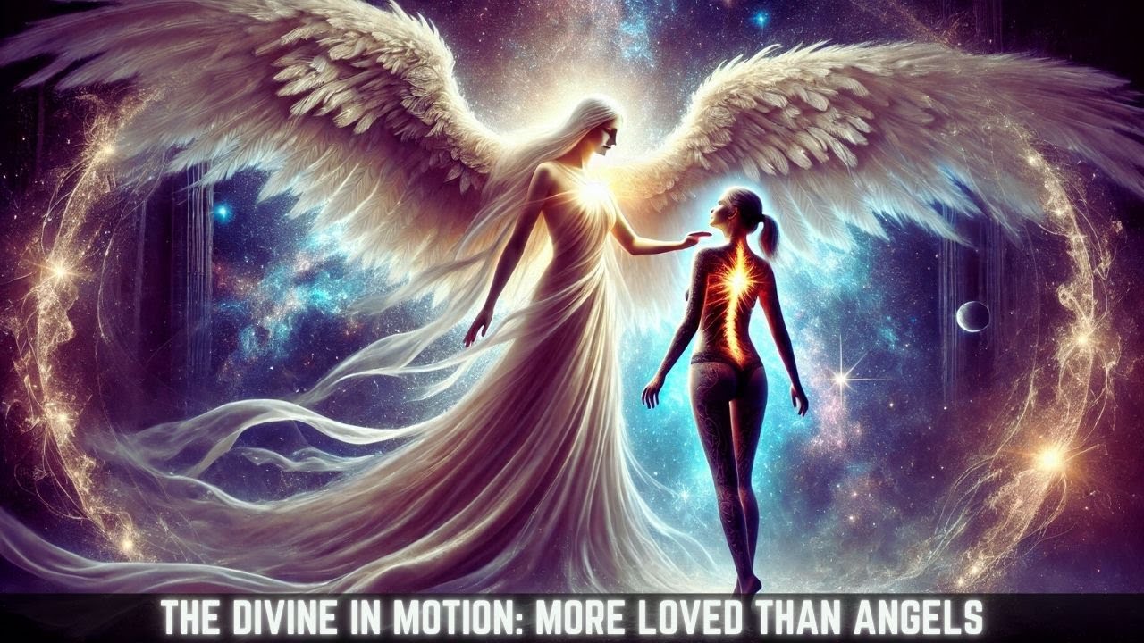 The Divine in Motion: Angelic High Vibrational Frequency Music - YouTube