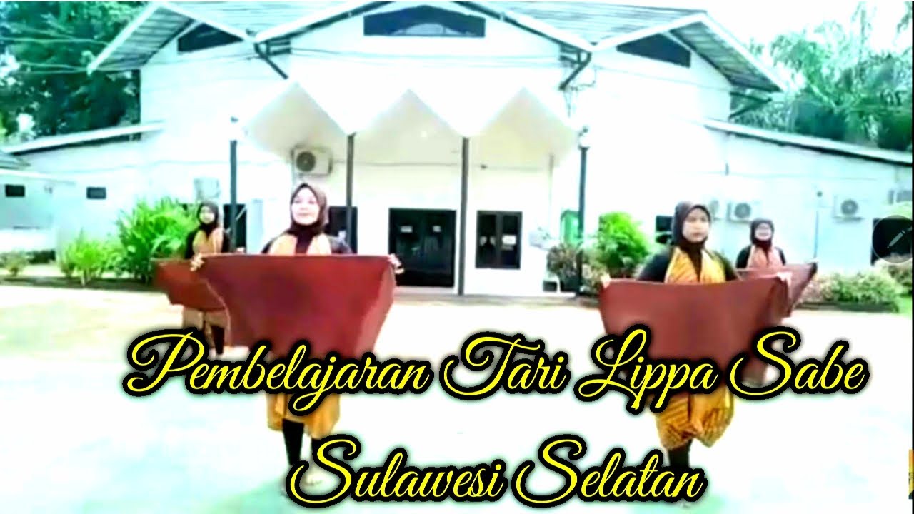 Tari Lippa Sabe Sulawesi Selatan - YouTube