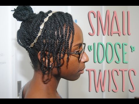 How I Do Small 'Loose' Twists - YouTube