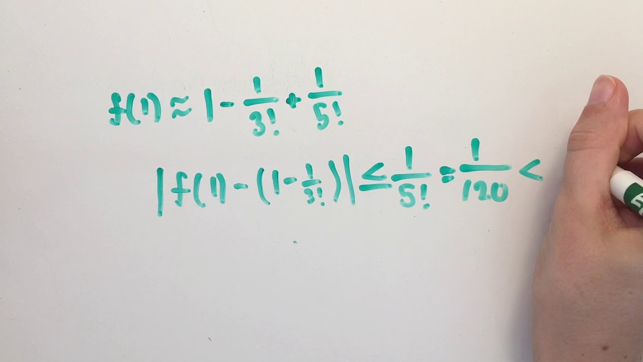Calc BC FRQ 2003, #6 (Power Series) Video - Elle McCue - YouTube
