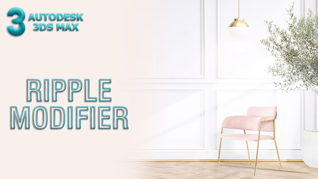 Ripple Modifier | 3ds Max Tutorial - YouTube