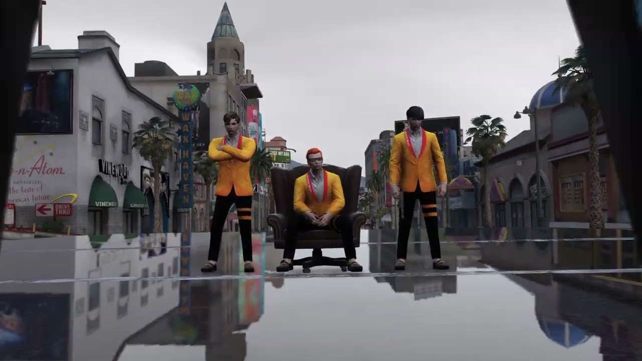 Orange Head FiveM GTA5 Over Town - YouTube