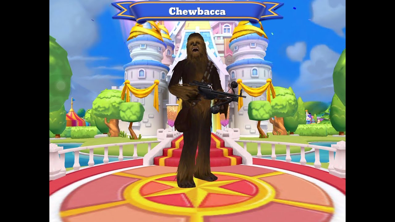 Chewbacca Welcome Screen (WDW 50th Background) - YouTube