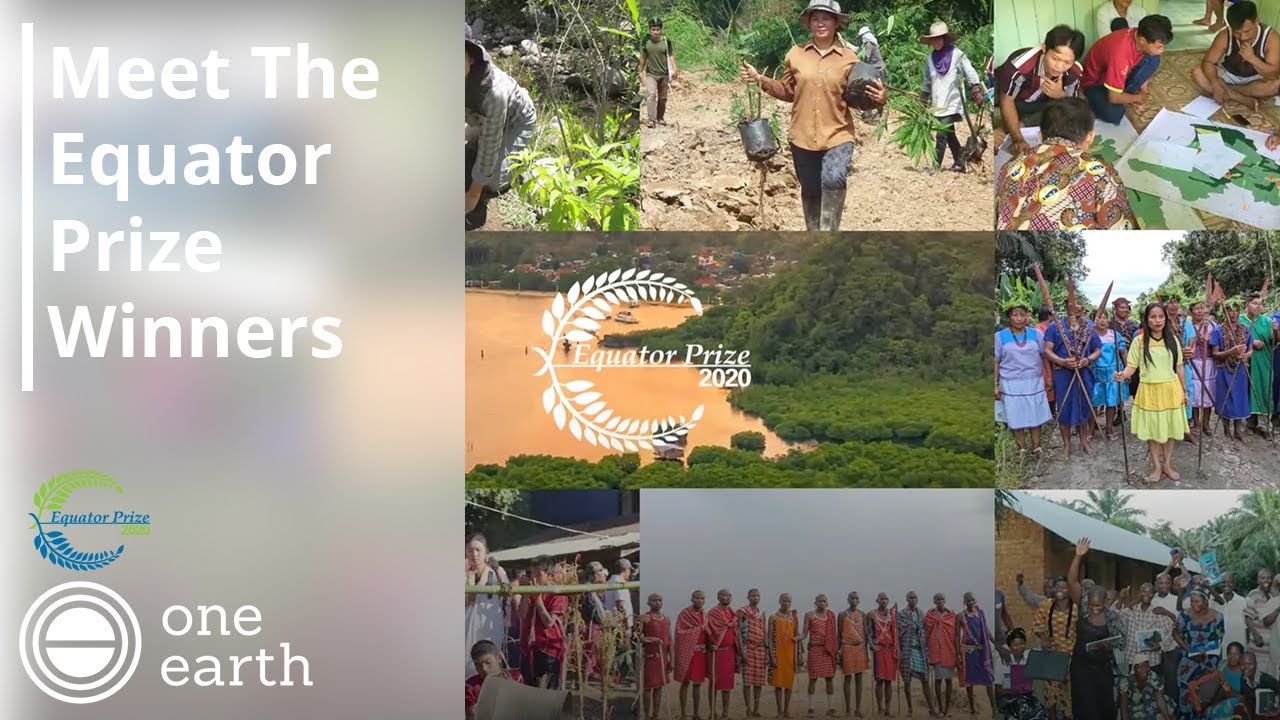Meet the Equator Prize Winners 2020 | One Earth - YouTube