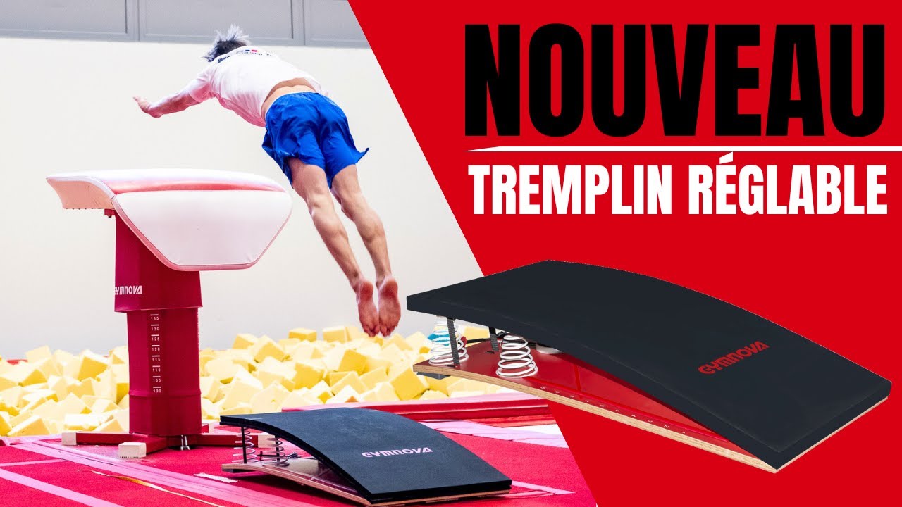 Découvrez le nouveau tremplin réglable GYMNOVA - YouTube