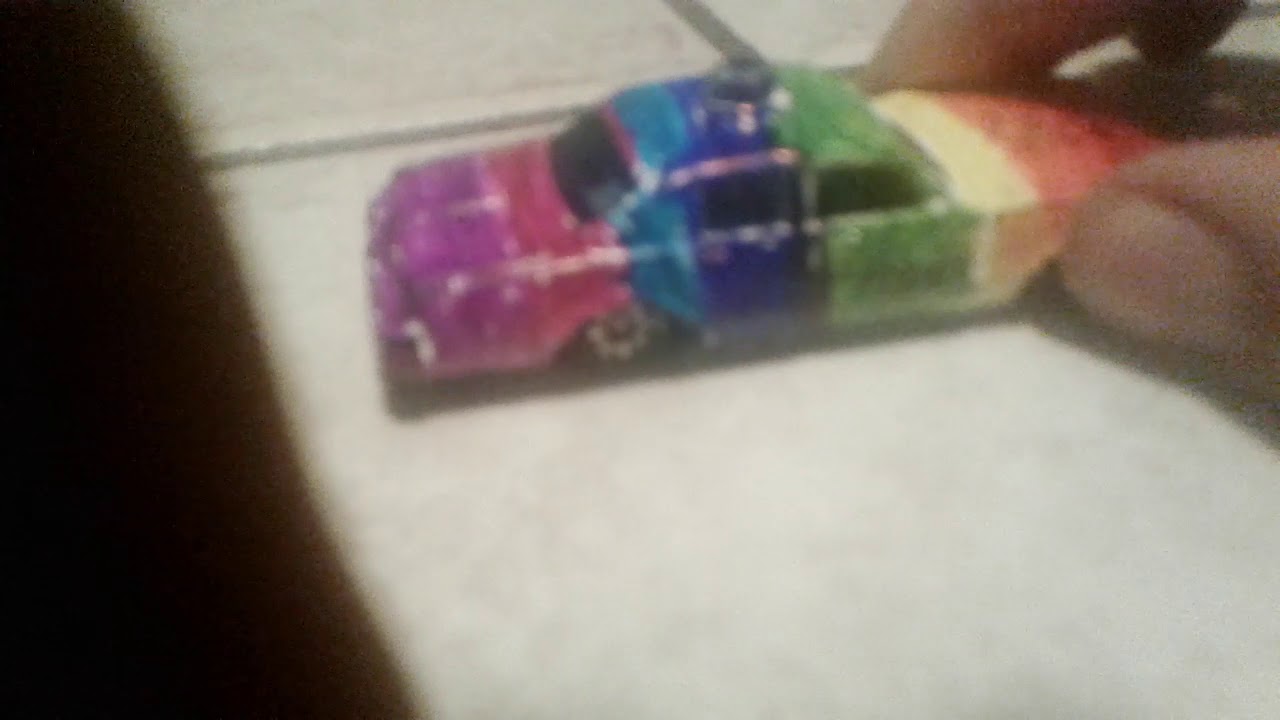 The Rainbow Police Car - YouTube