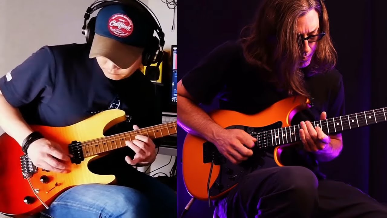 Melodic Shred Collab (Patrick FB and Tak Fullhouse) - YouTube