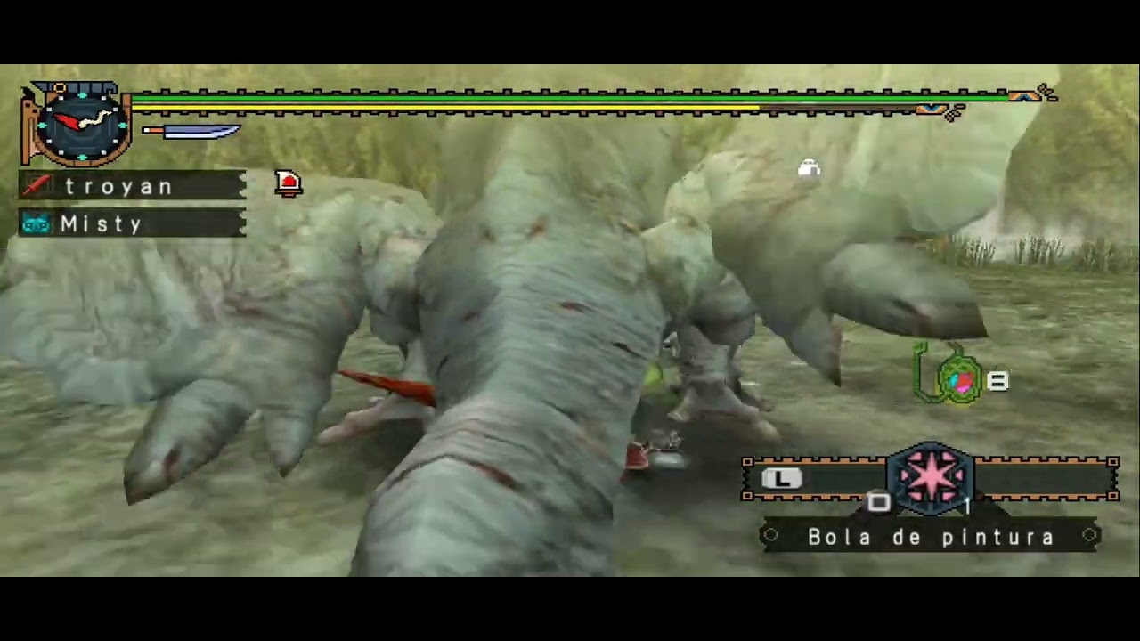 7mo boss de Rango G en Monster Hunter Freedom Uníte/khezu - YouTube