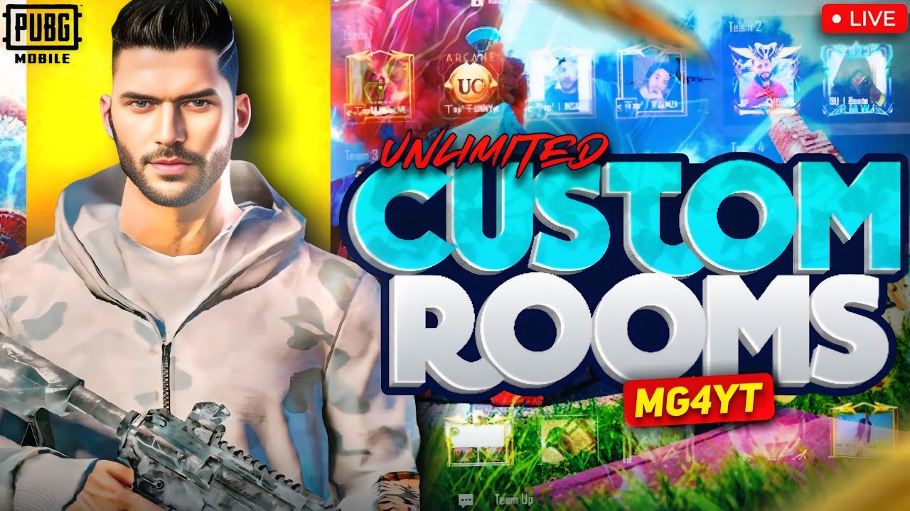 CUSTOM WOW And Livik UC ROOMS PUBG MOBILE PAKISTAN MG4YTLIVE # ...