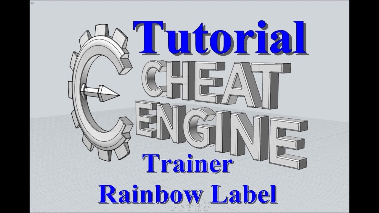 Cheat Engine Trainer Rainbow Label Function - YouTube