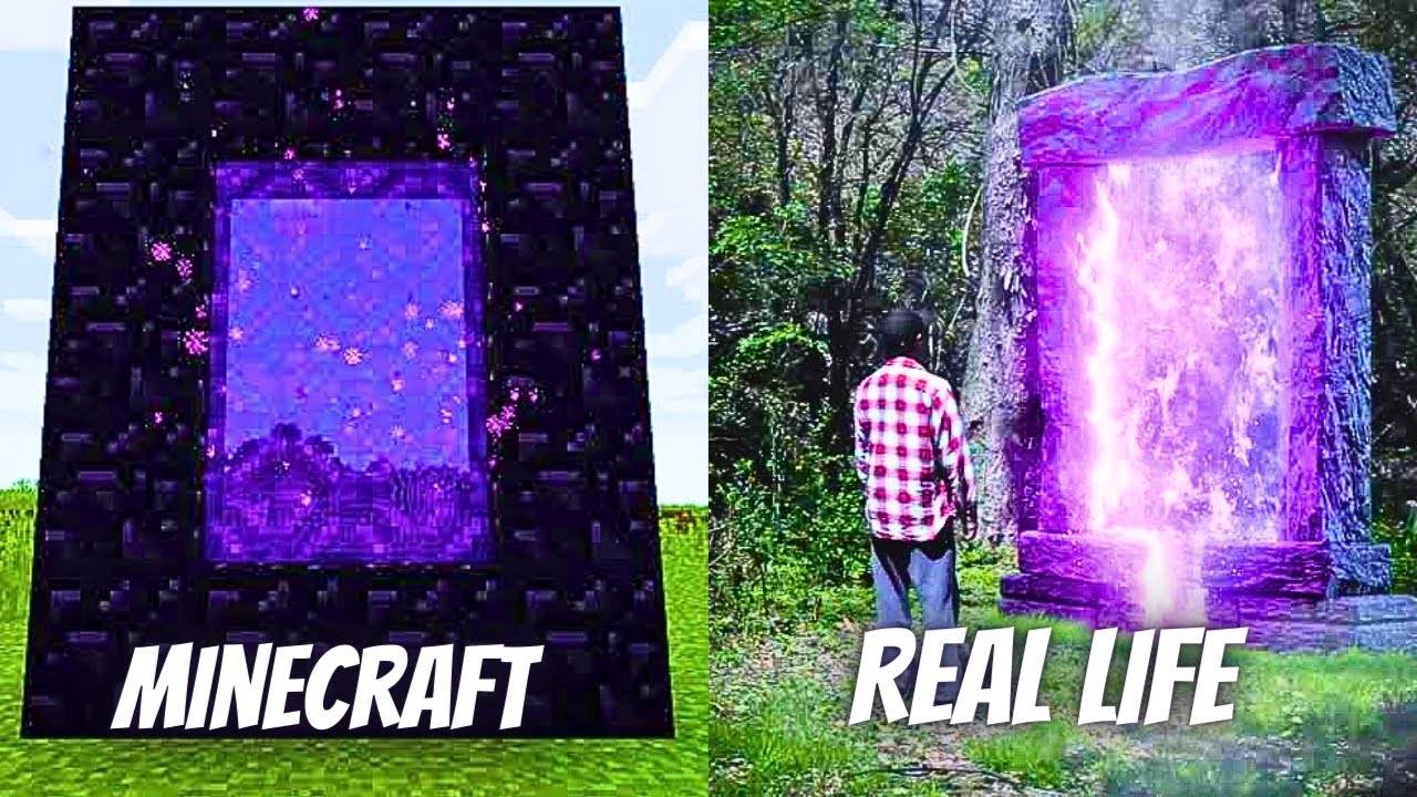 "Minecraft vs Real Life: Ultimate Comparison You Won't Believe!" - YouTube