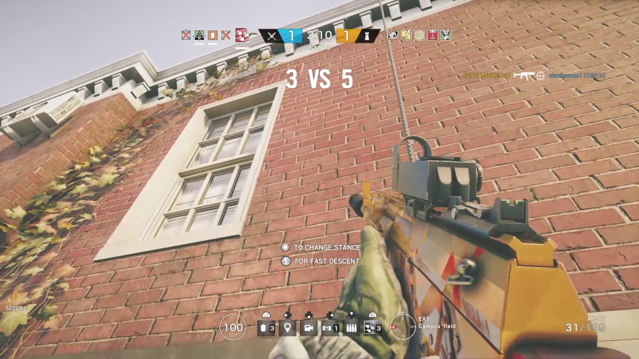 Tom Clancy's Rainbow Six® Siege gameplay - YouTube