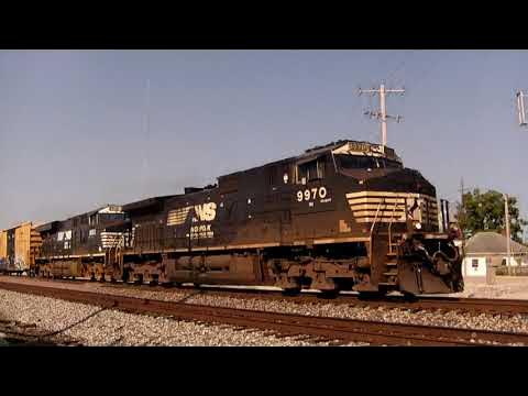 NS 36N @ CLYMERS, IN 9 10 24 NS 9970 NS 8050 - YouTube