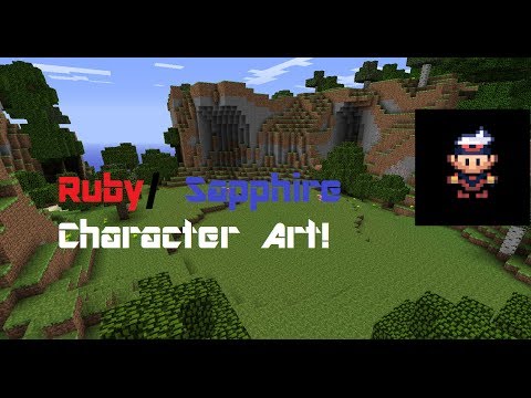Pokemon Ruby/Sapphire Pixel Art! - YouTube