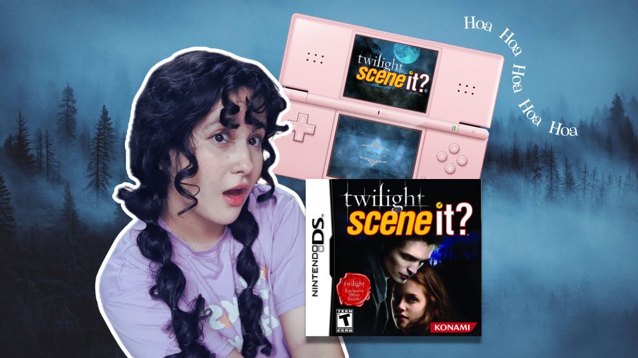 First time EVER playing TWILIGHT saga Scene it Nintendo Ds - YouTube