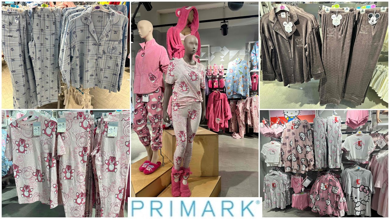 Primark women’s pyjamas new collection / October 2024 - YouTube