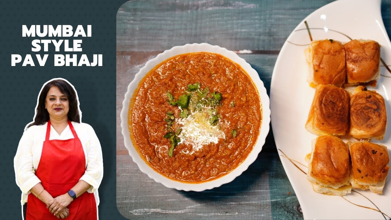 How to make Pav Bhaji | Easy Mumbai Street Style Pav Bhaji | पाव भाजी ...