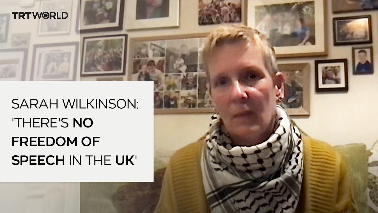 Exclusive: TRT World speaks to veteran Palestine activist Sarah Wilkinson - YouTube