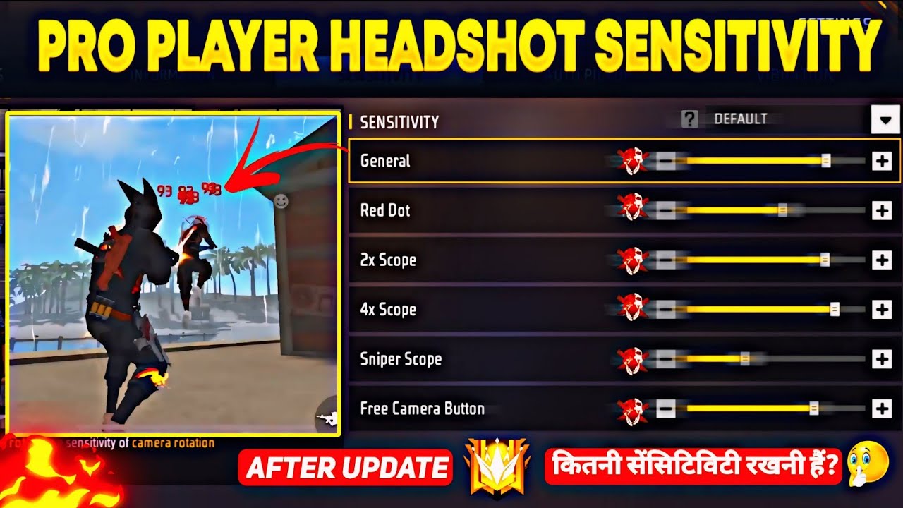 Free Fire Auto Headshot Trick 2025 Sensitivity | 2gb, 4gb, 6gb Ram ...