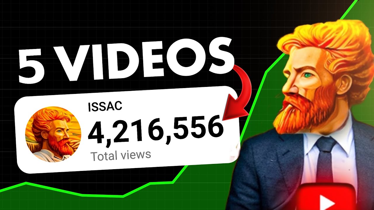 How Issac BLEW UP on YouTube with Just 5 Videos (Using AI!) 🚀 - YouTube