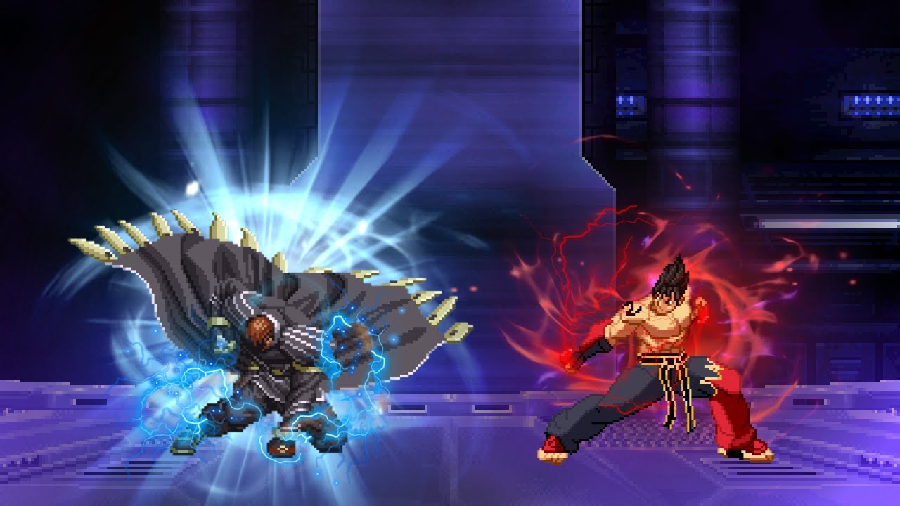 Clone Zero Vs Jin Kazama - The King of Fighters X TEKKEN - YouTube